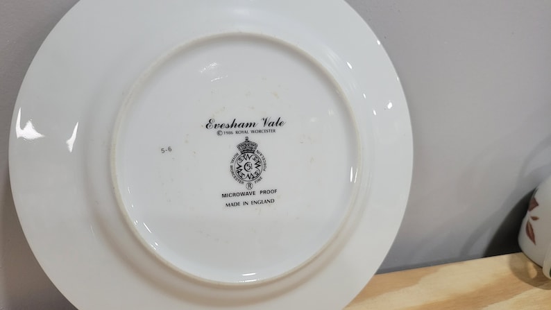 Royal Worcester Evesham Vale Dinnerware Set - Etsy