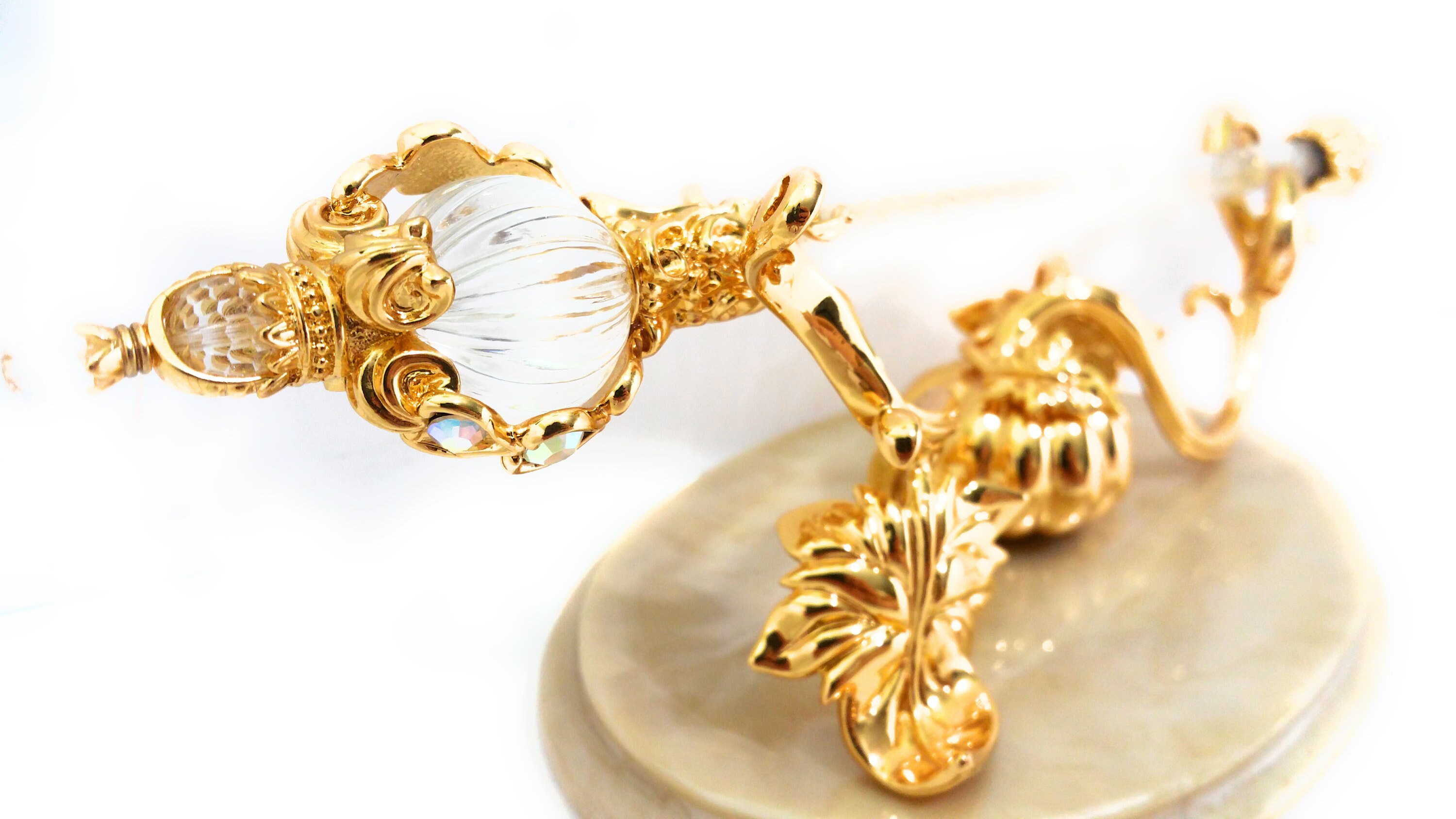 Franklin Mint Disney Cinderella the Magic Crystal Wand Figurine With ...