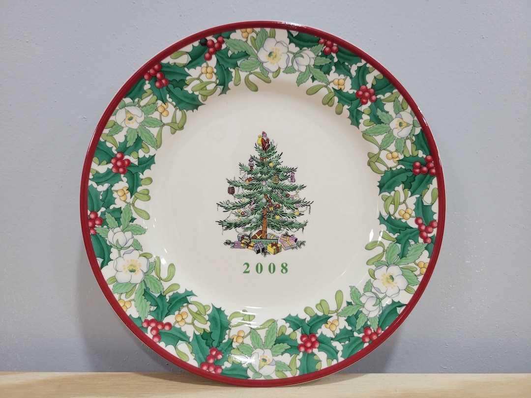 Spode Christmas Tree 70th Anniversary 2008 Collector Plate - Etsy