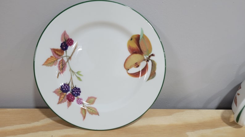 Royal Worcester Evesham Vale Dinnerware Set - Etsy