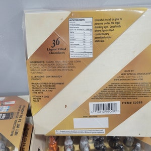 VSC 36pcs Liquor Filled Chocolates in Gifted Wooden Box christmas ...