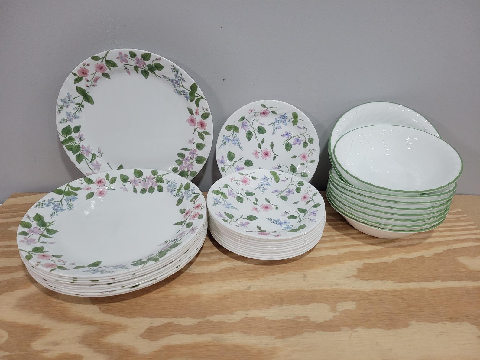 Corning Corelle Delicate Array Glass Dinnerware ---PICK--- - Etsy