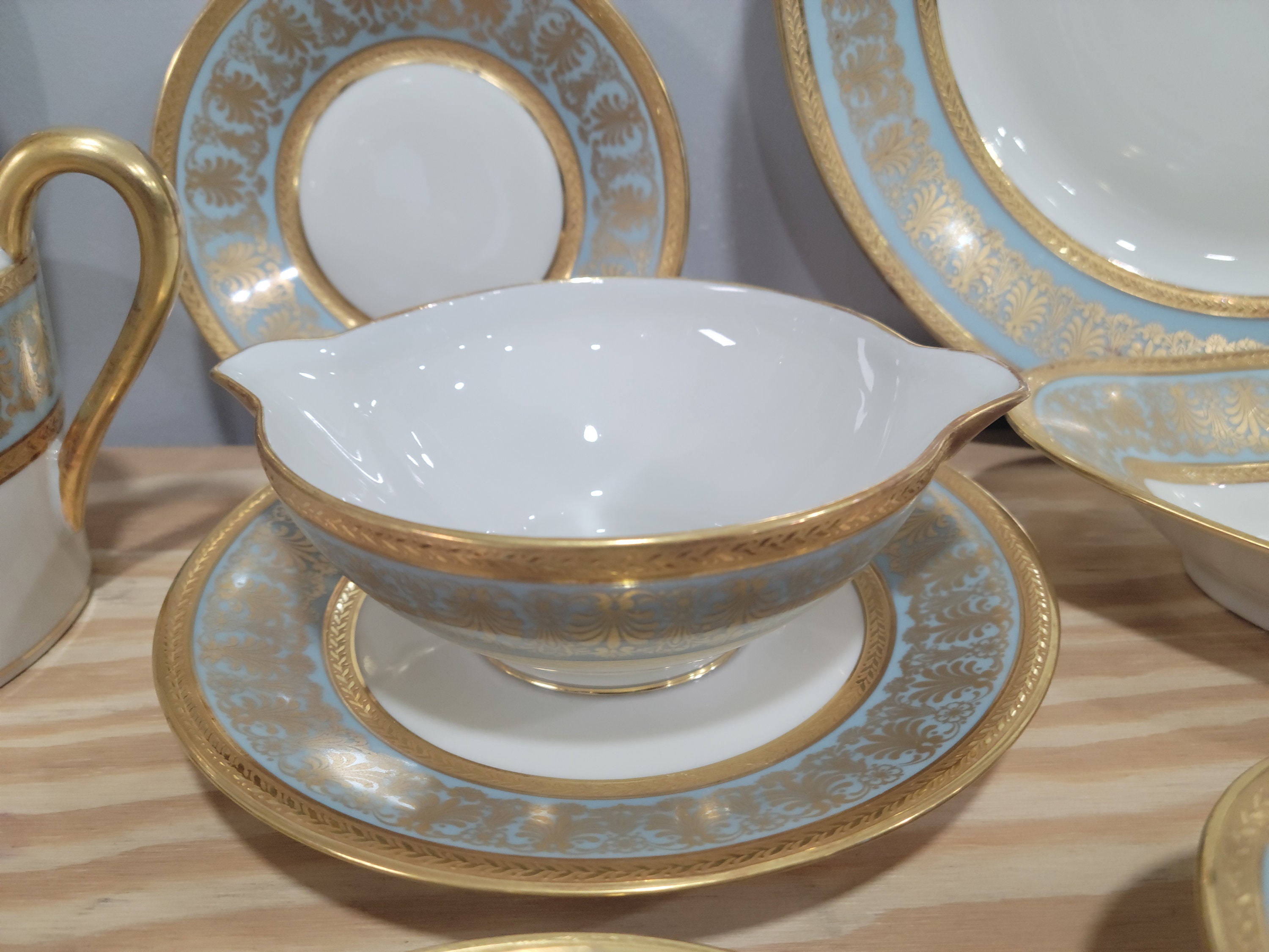 Limoges U.C. France Label De Qualite Fine Porcelain Dinnerware - Etsy