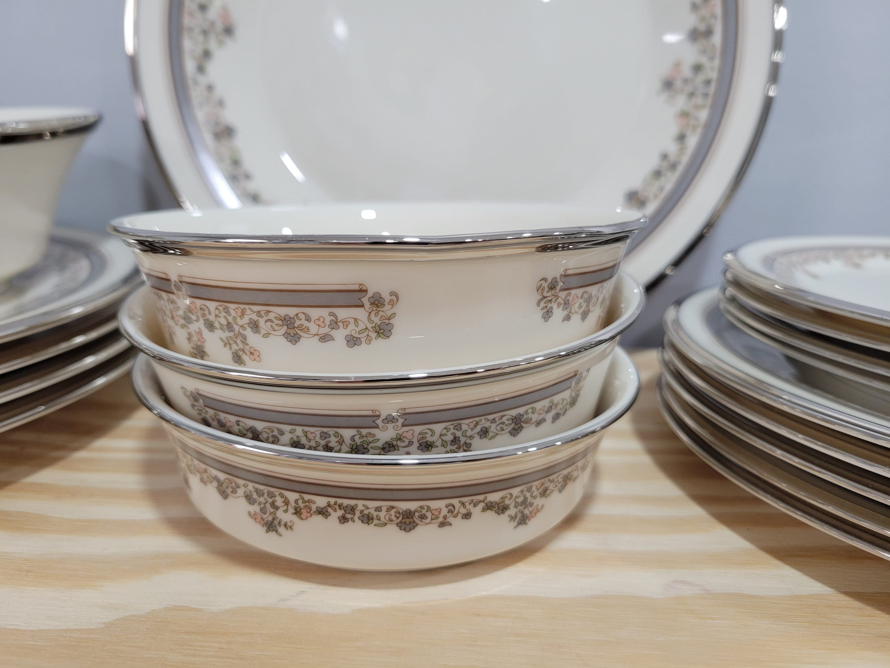 Lenox Lace Point Dinnerware Set - Etsy