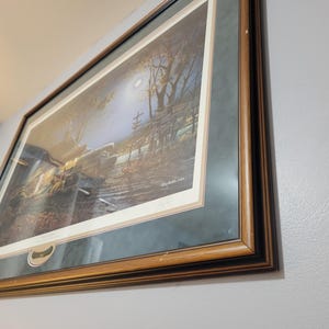 Terry Redlin "autumn Traditions" 41" Limited Edition Framed Print - Etsy