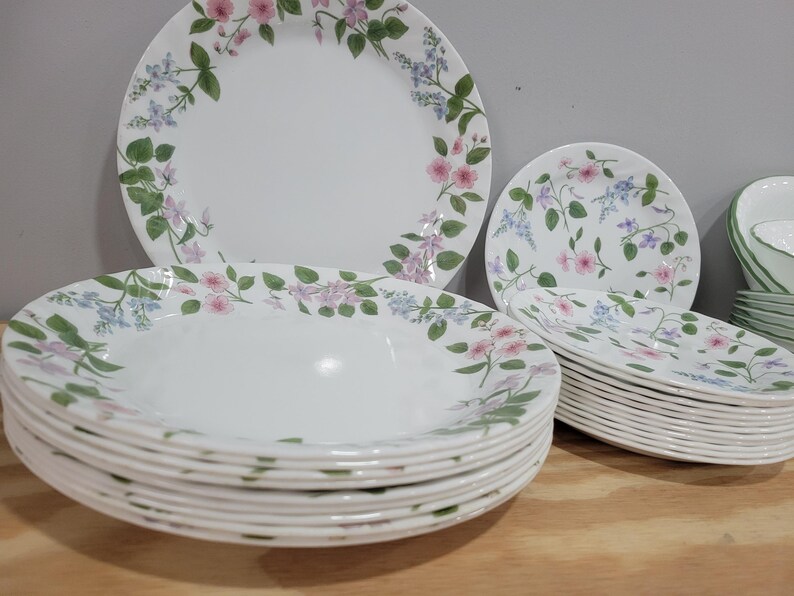 Corning Corelle Delicate Array Glass Dinnerware ---PICK--- - Etsy