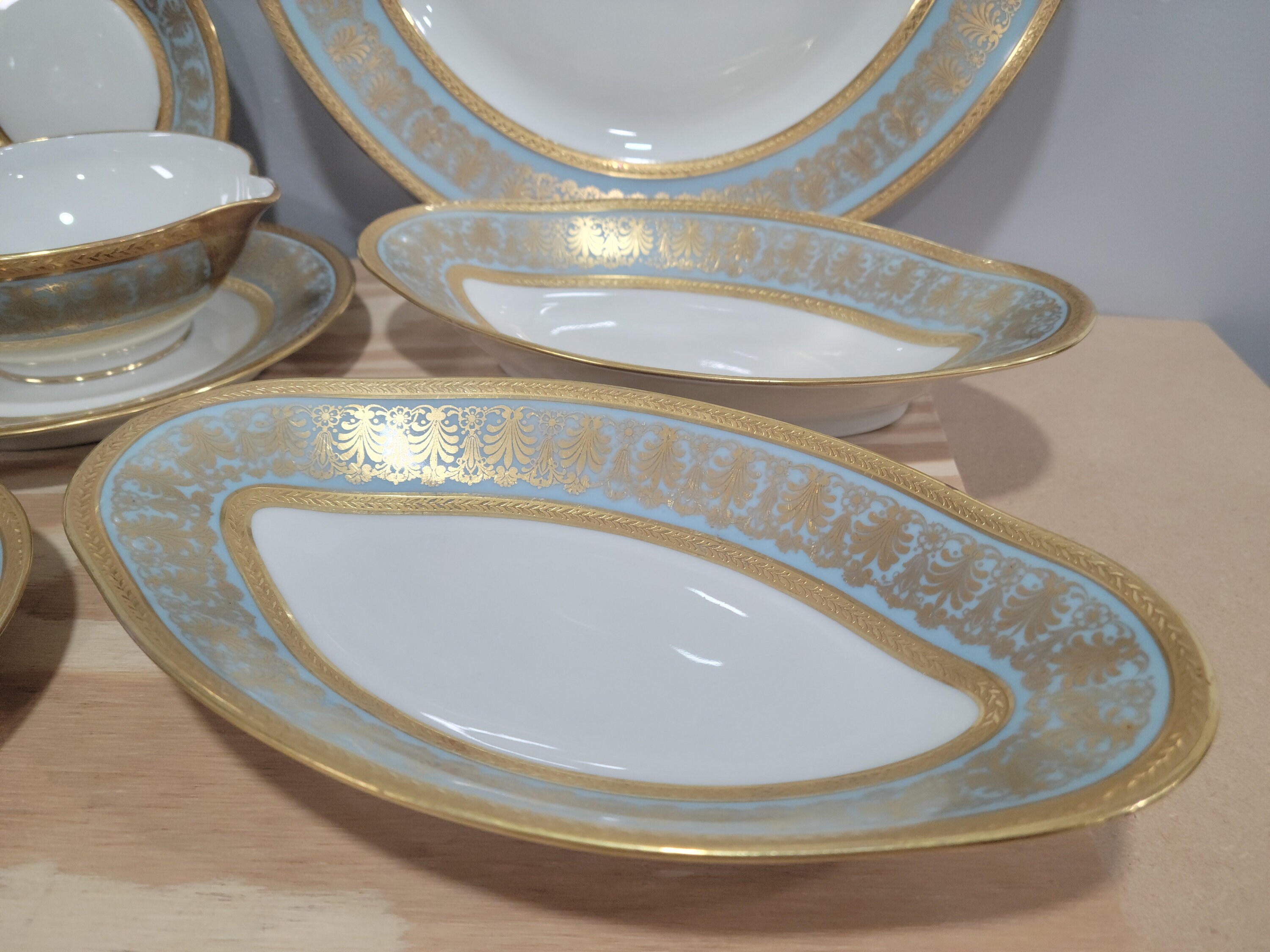 Limoges U.C. France Label De Qualite Fine Porcelain Dinnerware - Etsy