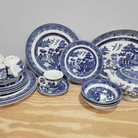 Willow Ware by Royal China Blue Willow Dinnerware - Etsy