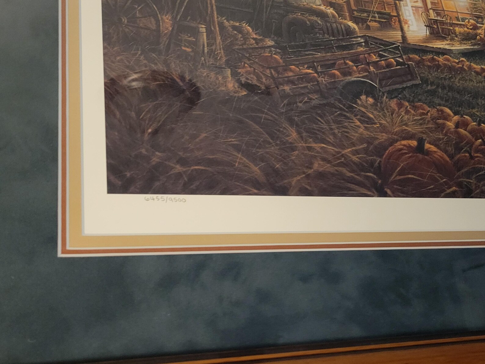 Terry Redlin "autumn Traditions" 41" Limited Edition Framed Print - Etsy