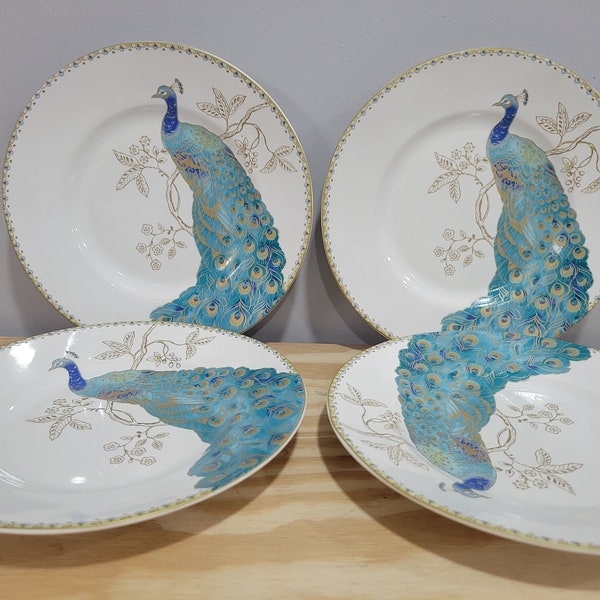 Peacock Plate - Etsy