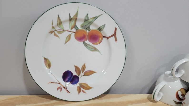 Royal Worcester Evesham Vale Dinnerware Set - Etsy
