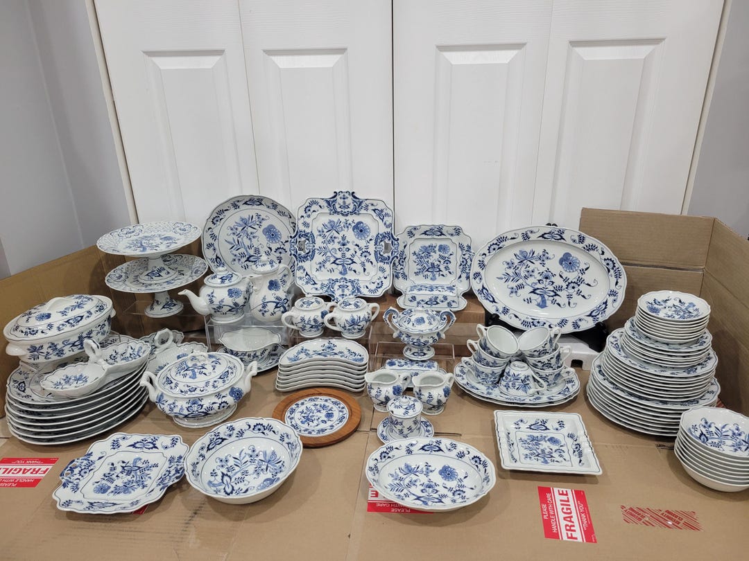 Blue Danube Japan Blue Onion Ceramic Dinnerware --- PICK - Etsy