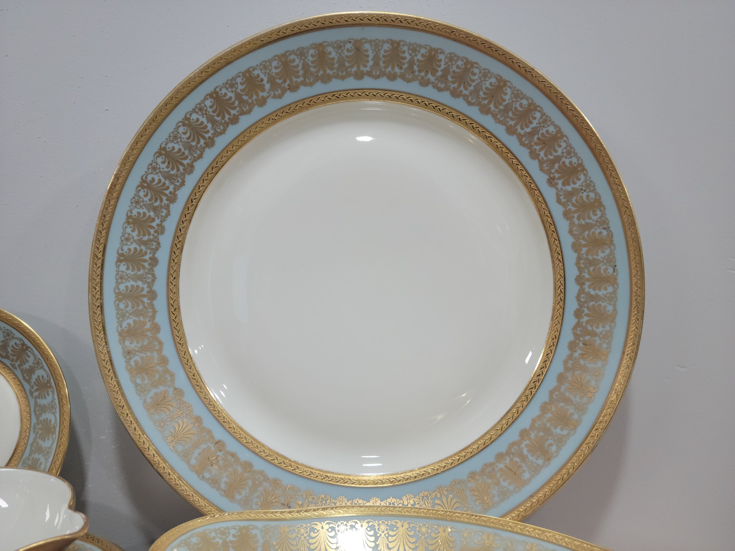 Limoges U.C. France Label De Qualite Fine Porcelain Dinnerware - Etsy