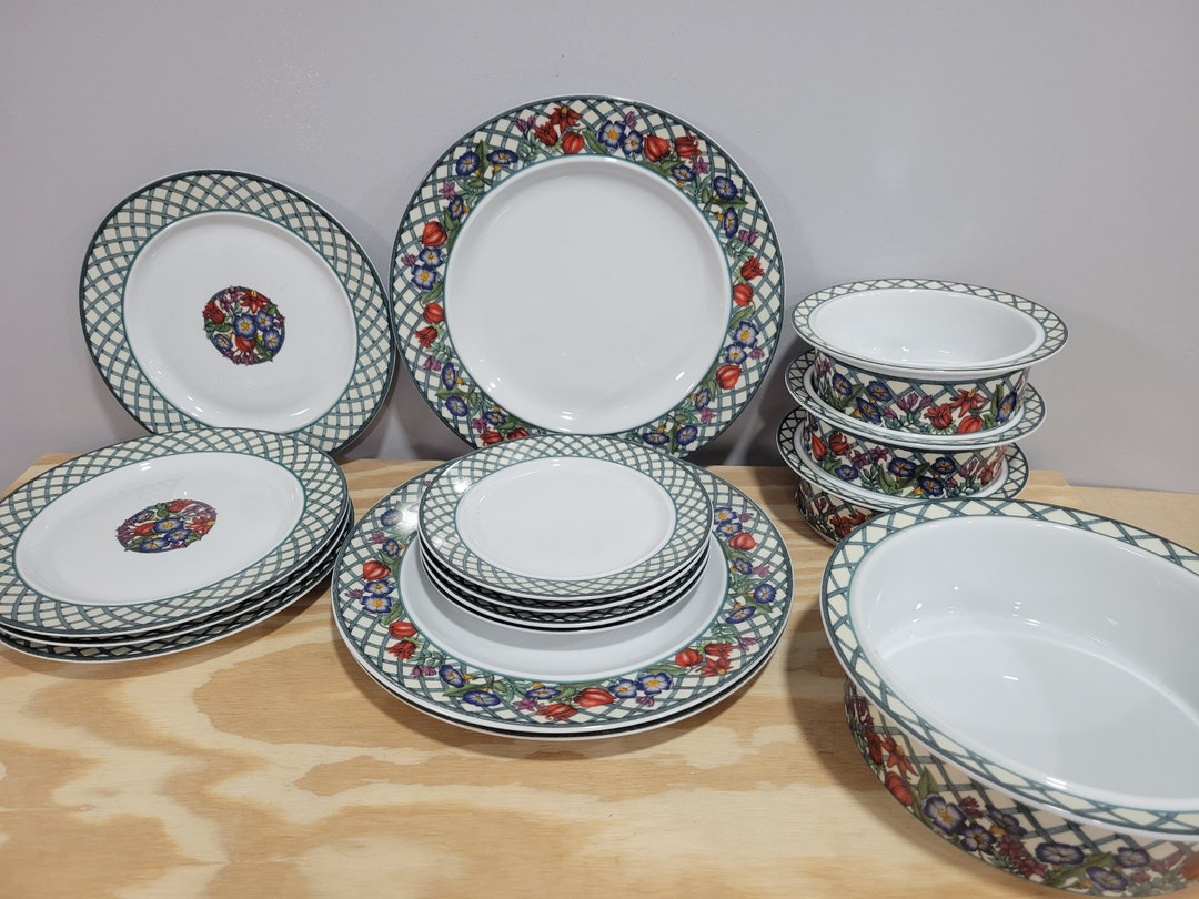 Dansk Nordic Garden Porcelain Dinnerware - Etsy