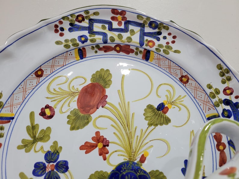 Faenza Garofano Italy Blue Carnation Ceramic Dinnerware ---PICK--- - Etsy
