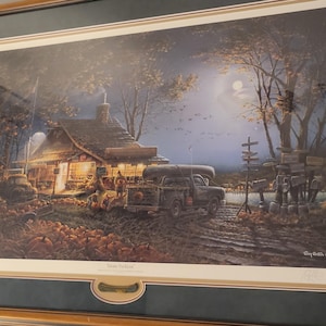 Terry Redlin "autumn Traditions" 41" Limited Edition Framed Print - Etsy