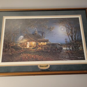 Terry Redlin "autumn Traditions" 41" Limited Edition Framed Print - Etsy