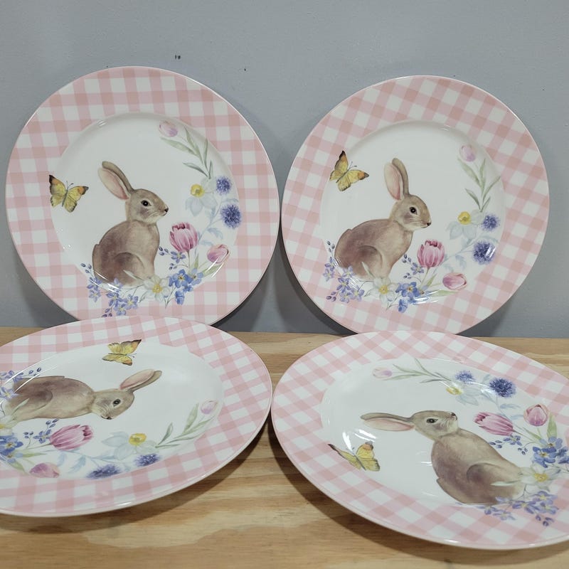 Rabbit Plate - Etsy