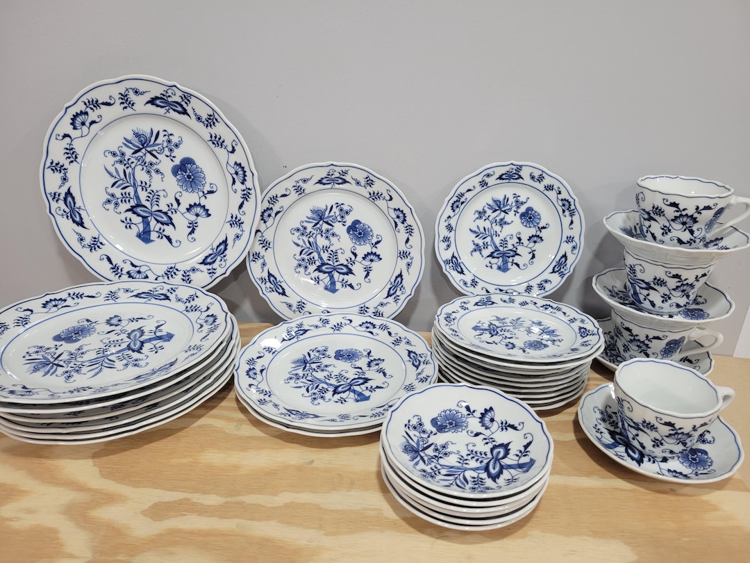 Blue Danube Japan Blue Onion Ceramic Dinnerware PICK - Etsy