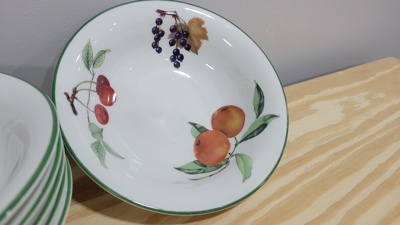 Royal Worcester Evesham Vale Dinnerware Set - Etsy