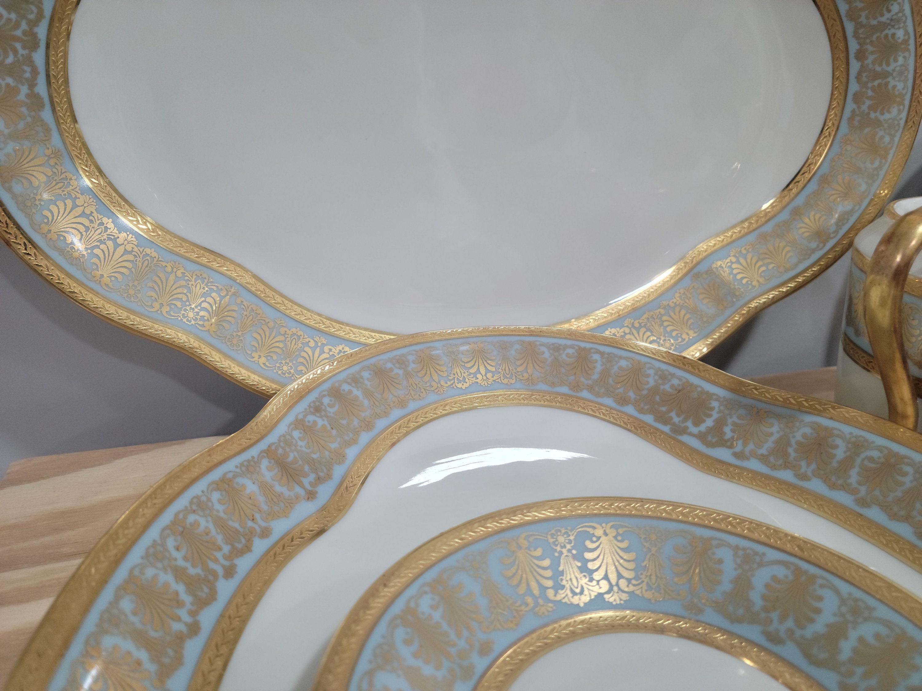 Limoges U.C. France Label De Qualite Fine Porcelain Dinnerware - Etsy