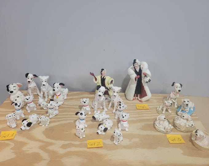 Royal Doulton Disney 101 Dalmatians Figurines Set Pick - Etsy