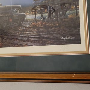 Terry Redlin "autumn Traditions" 41" Limited Edition Framed Print - Etsy