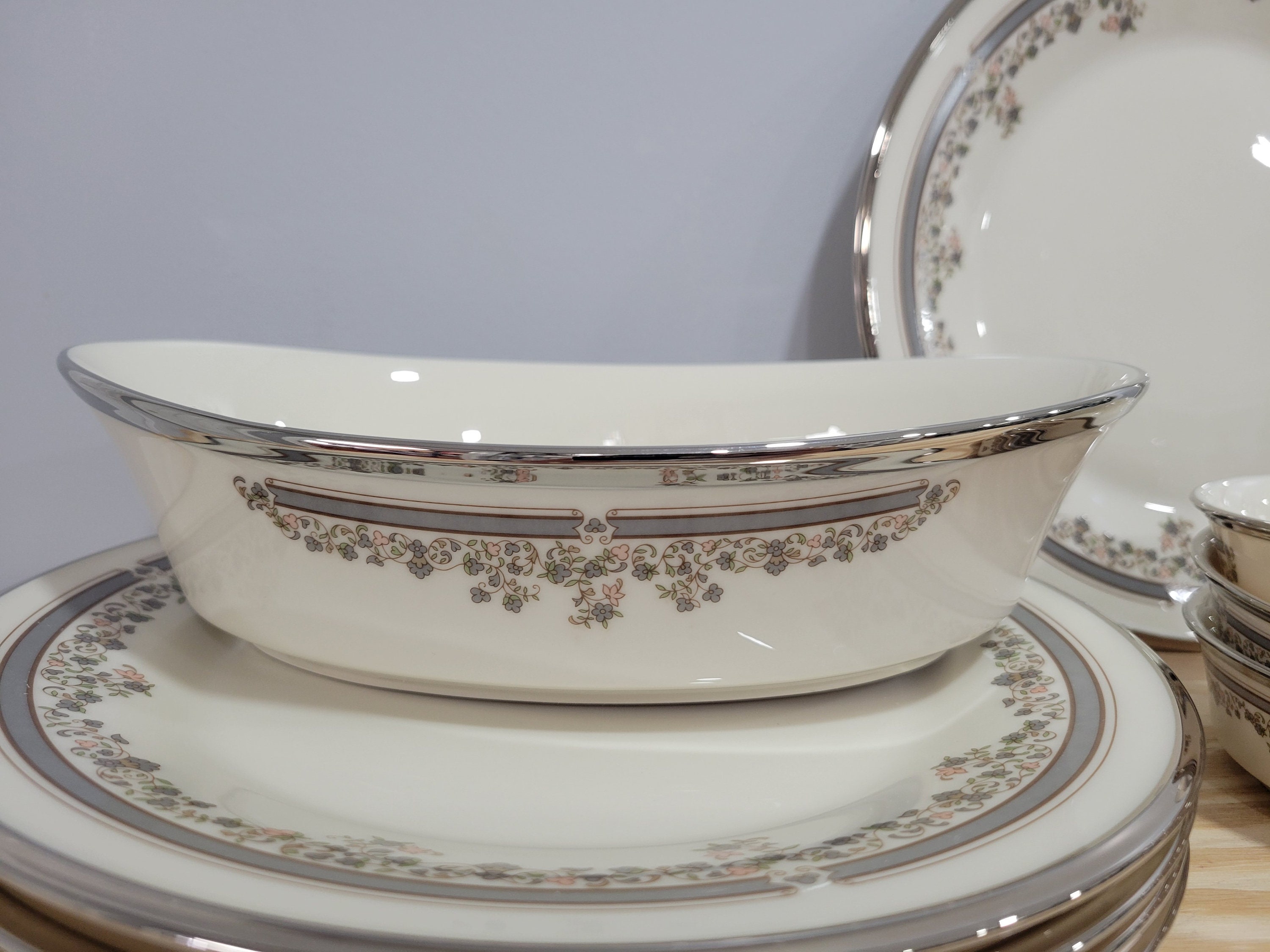 Lenox Lace Point Dinnerware Set - Etsy