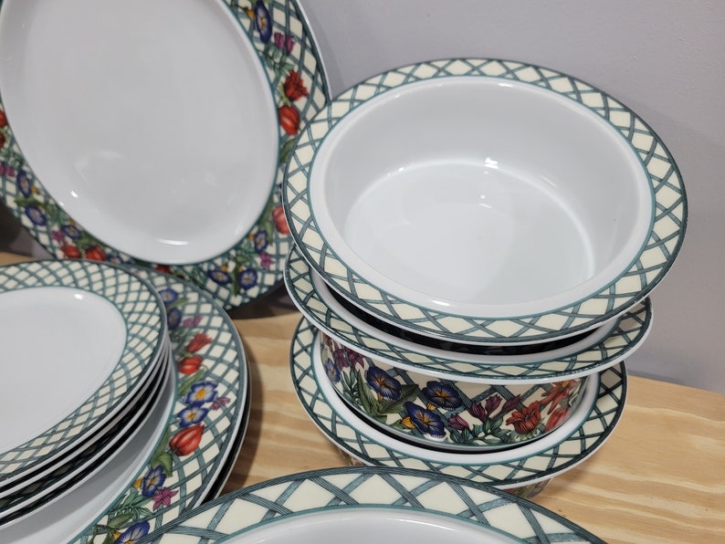 Dansk Nordic Garden Porcelain Dinnerware - Etsy