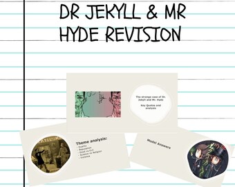 Jekyll and Hyde Revision - Etsy UK