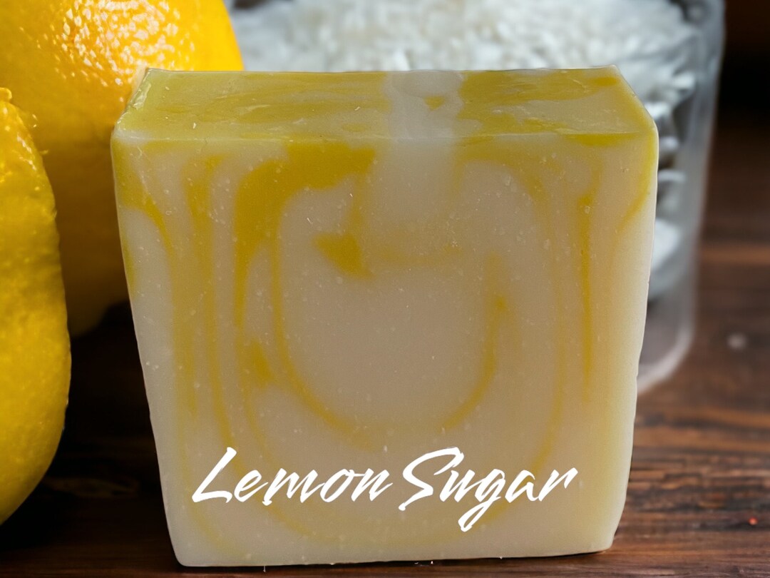 Lemon Sugar Artisan Lard Soap Created Spaulding Estates Soapery. This ...