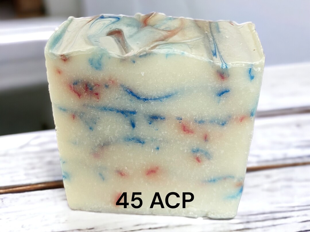 45 ACP - Artisan Luxury Lard Soap Created by Spaulding Estates Soapery ...