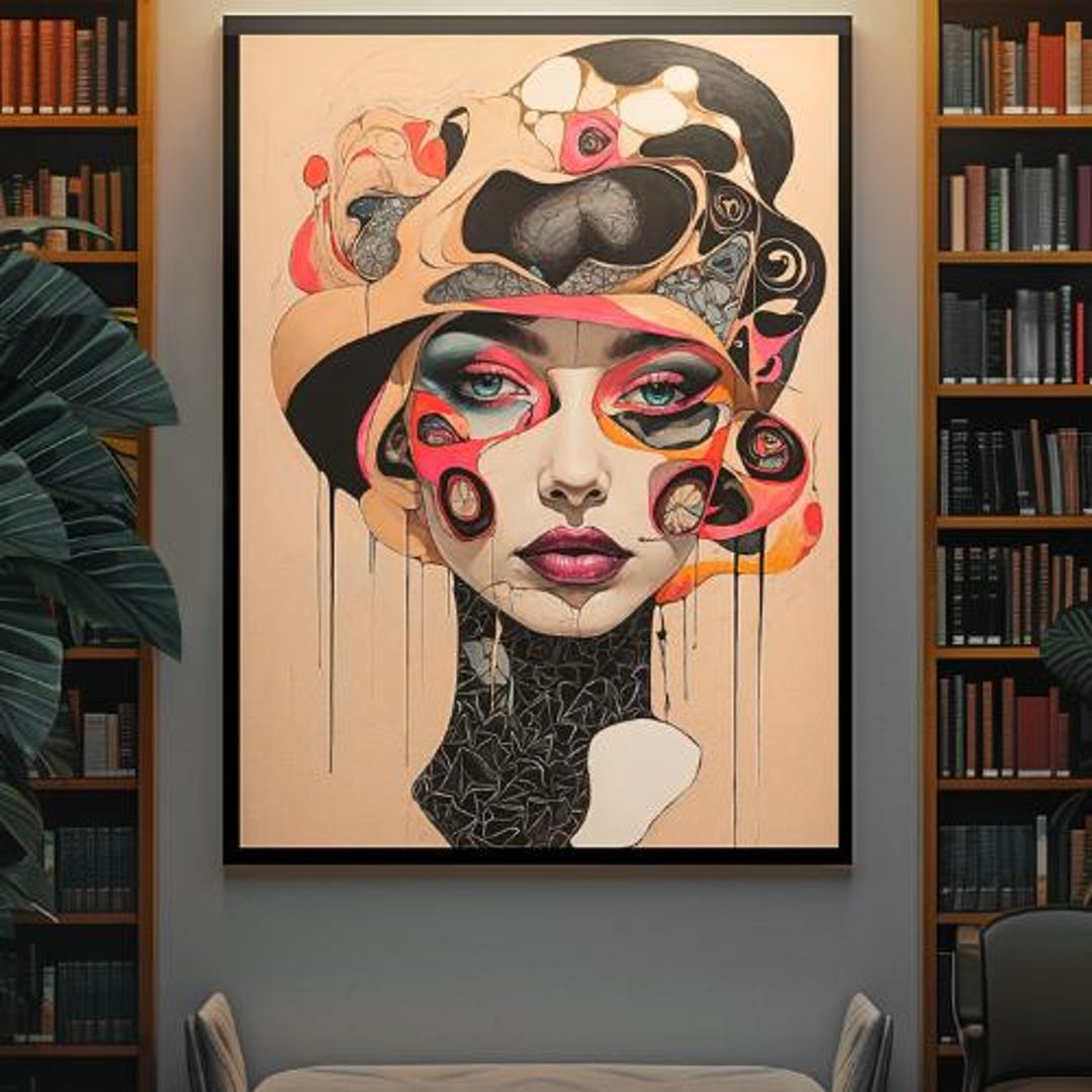 Surreal Wall Art Beautiful Art Unique Painting Art Gift Art Print ...
