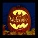 Welcome 02 Carved Foam Pumpkin - Etsy