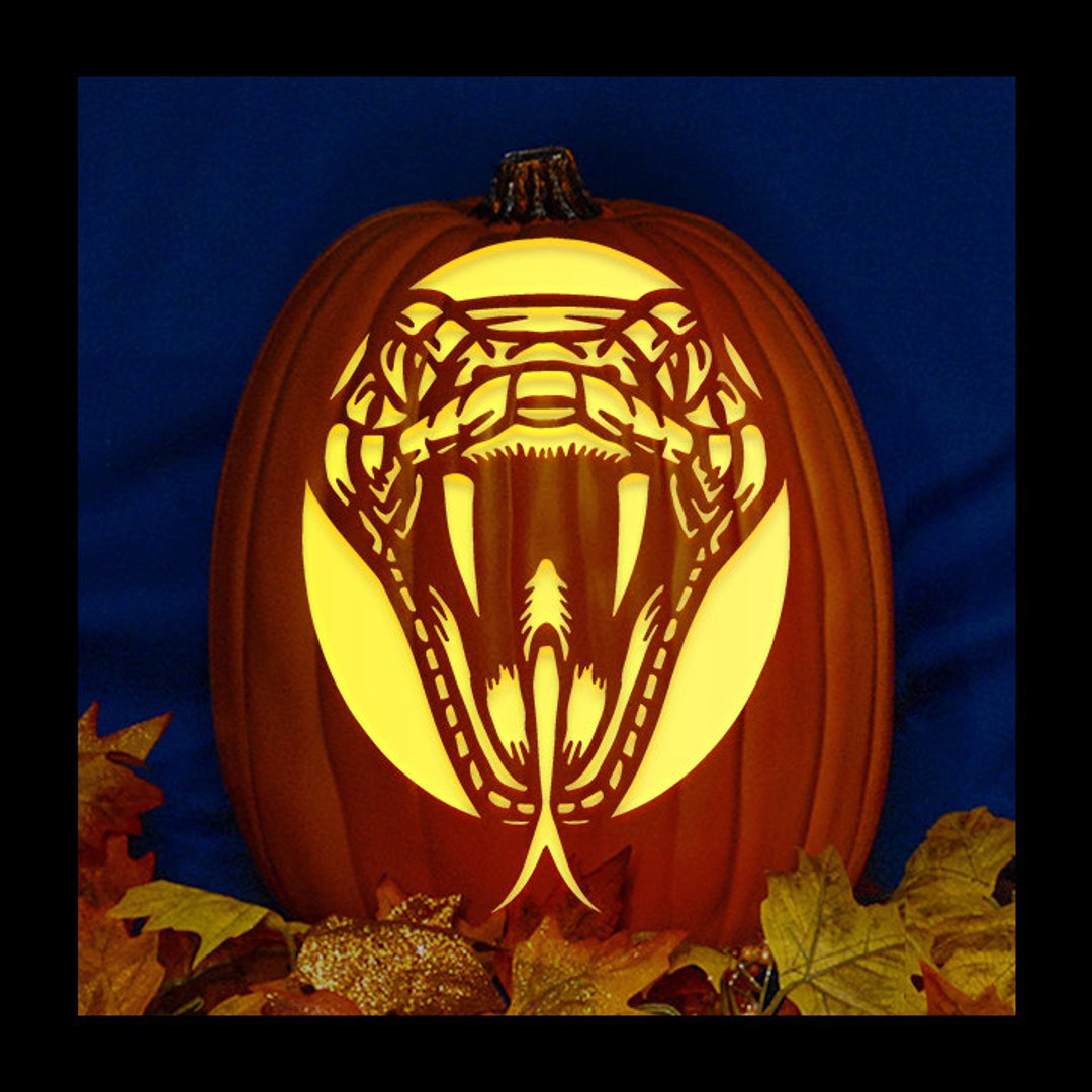 Snake Head - Carved Foam Pumpkin - Etsy