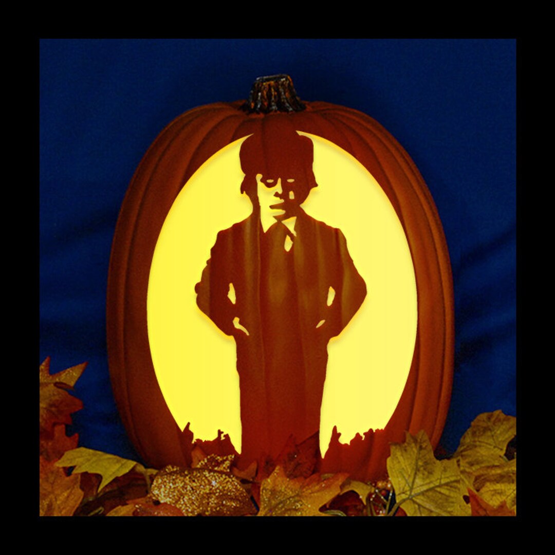 Damien the Omen Carved Foam Pumpkin - Etsy