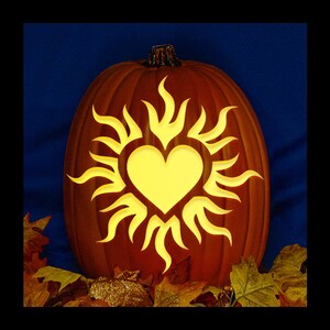 Sacred Heart - Carved Foam Pumpkin - Etsy