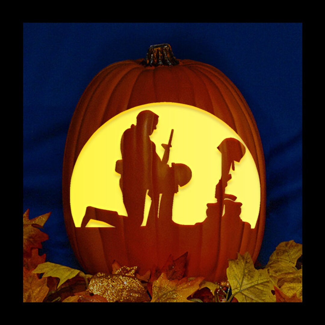 Fallen Soldier 01 - Carved Foam Pumpkin - Etsy