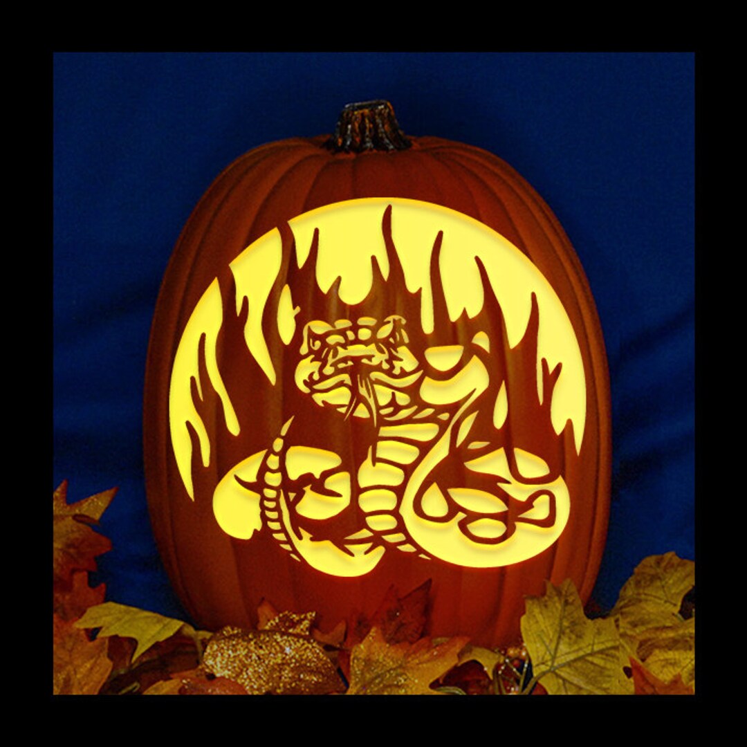 Rattlesnake - Carved Foam Pumpkin - Etsy