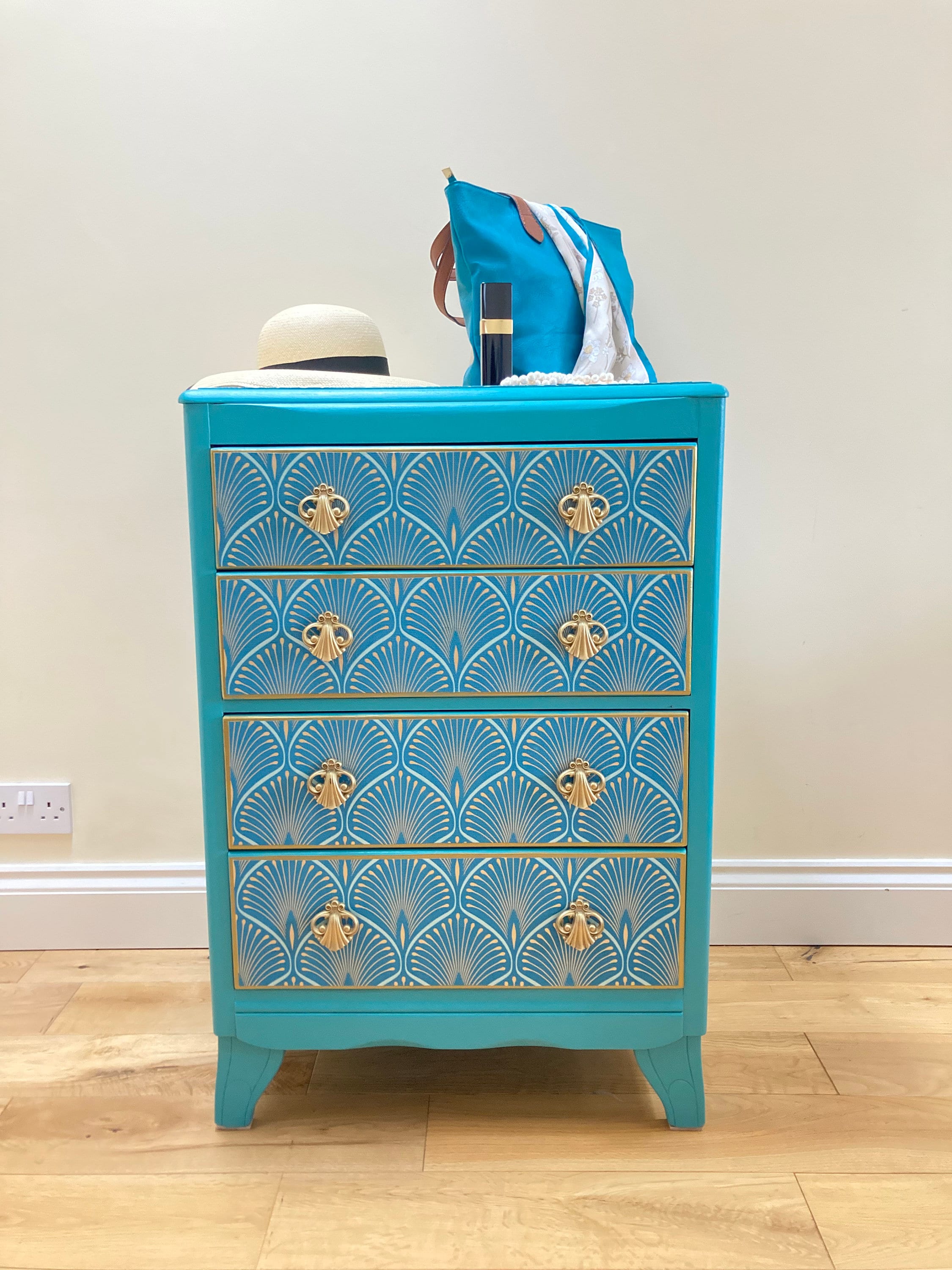 Lebus Four Drawer Chest of Drawers - Etsy UK