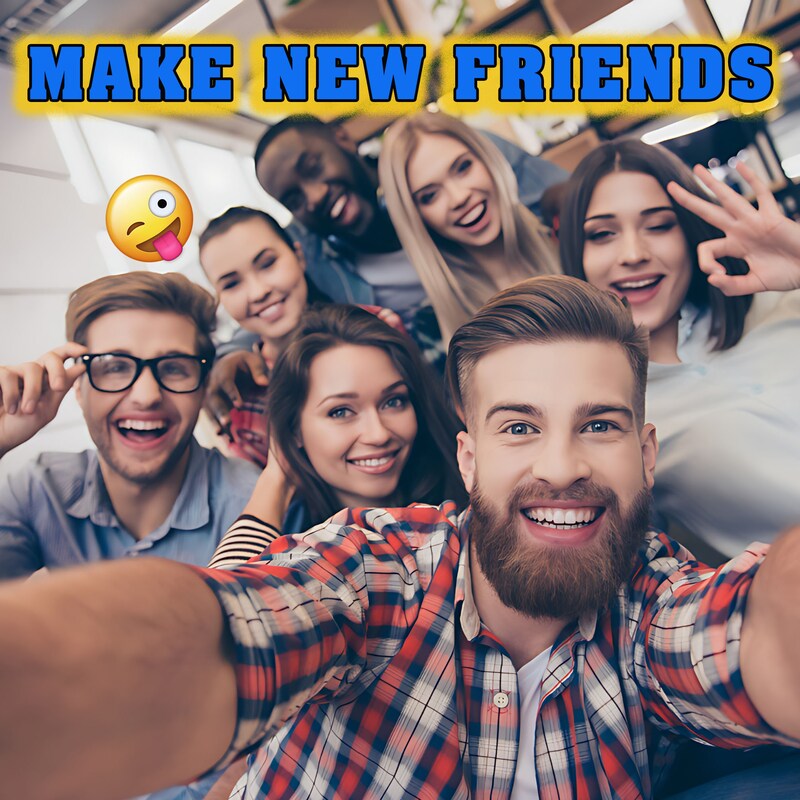 Make New Friends - Etsy
