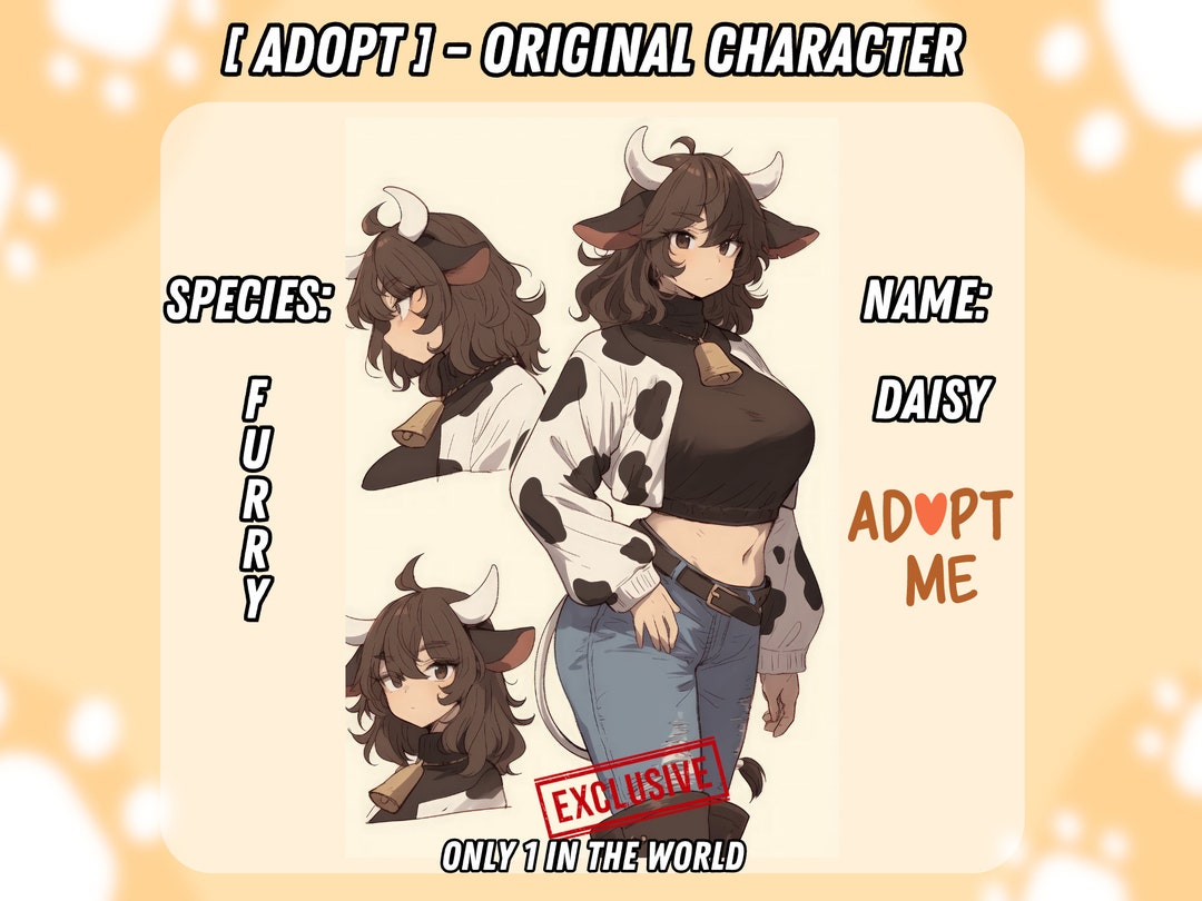 Furry OC Adopt | Instant Download | Exclusive Original Character ...