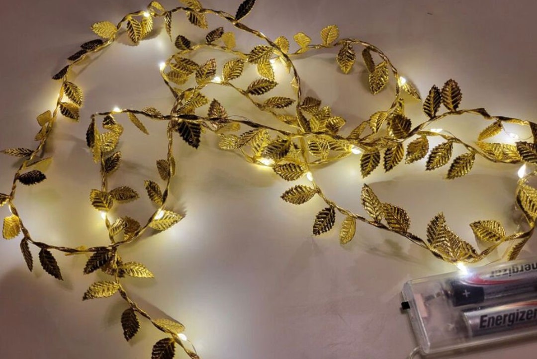 Leaves String Lights Leafy String Lights Home Decor - Etsy