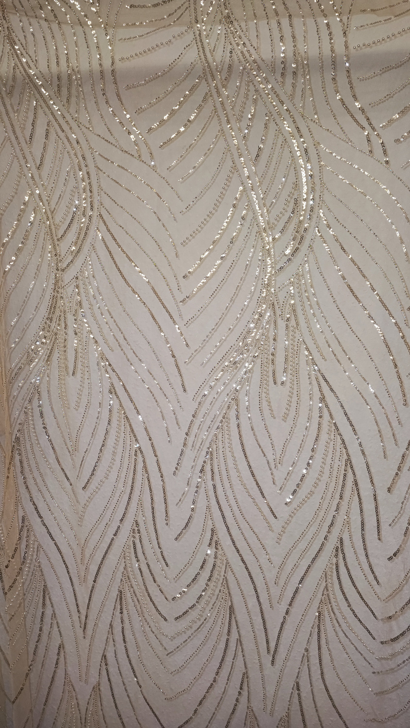 Embroidered Fabric Sequin Fabric for Festive Occasions - Etsy