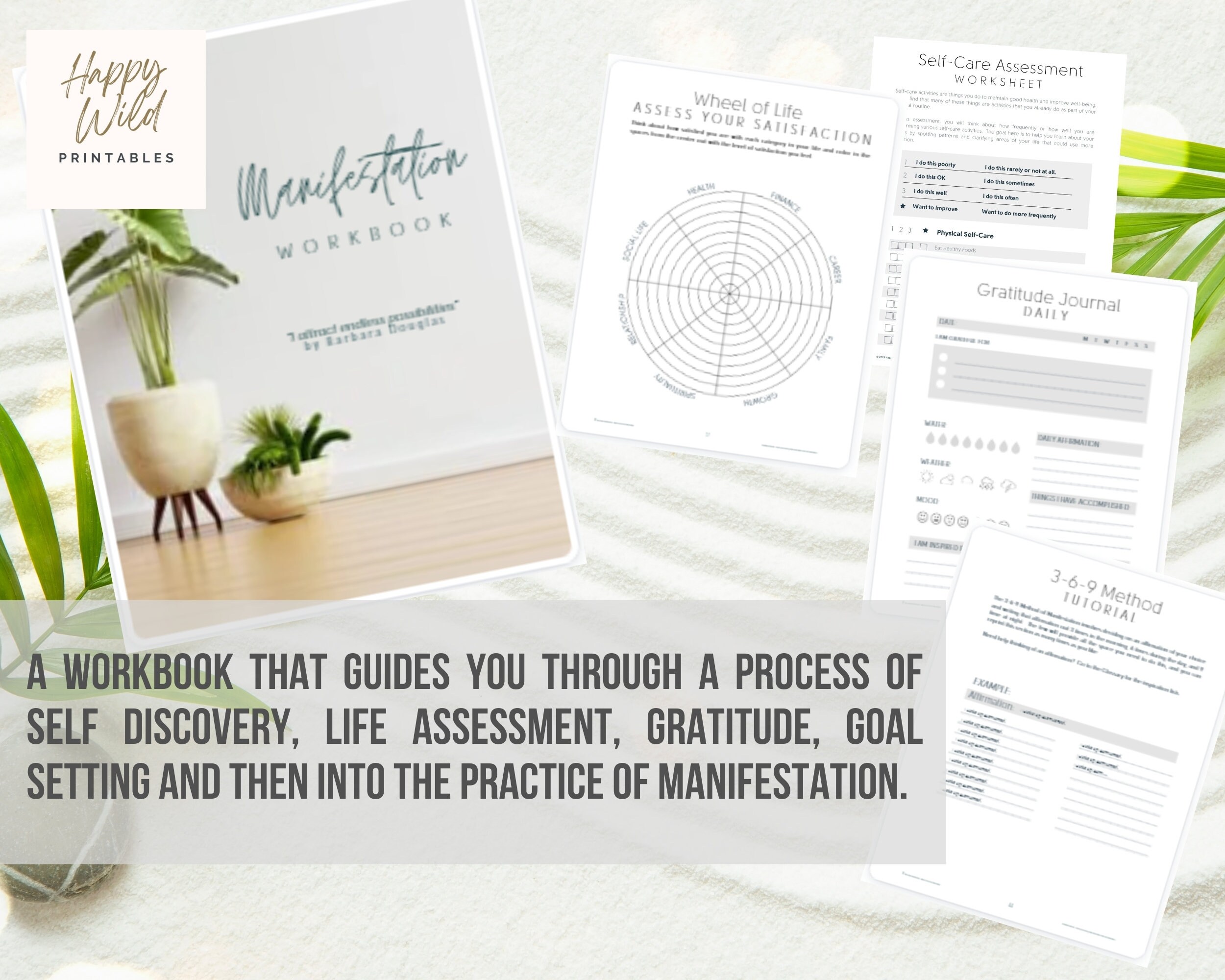Digital Manifestation Journal | Power of Positivity | Self Discovery ...