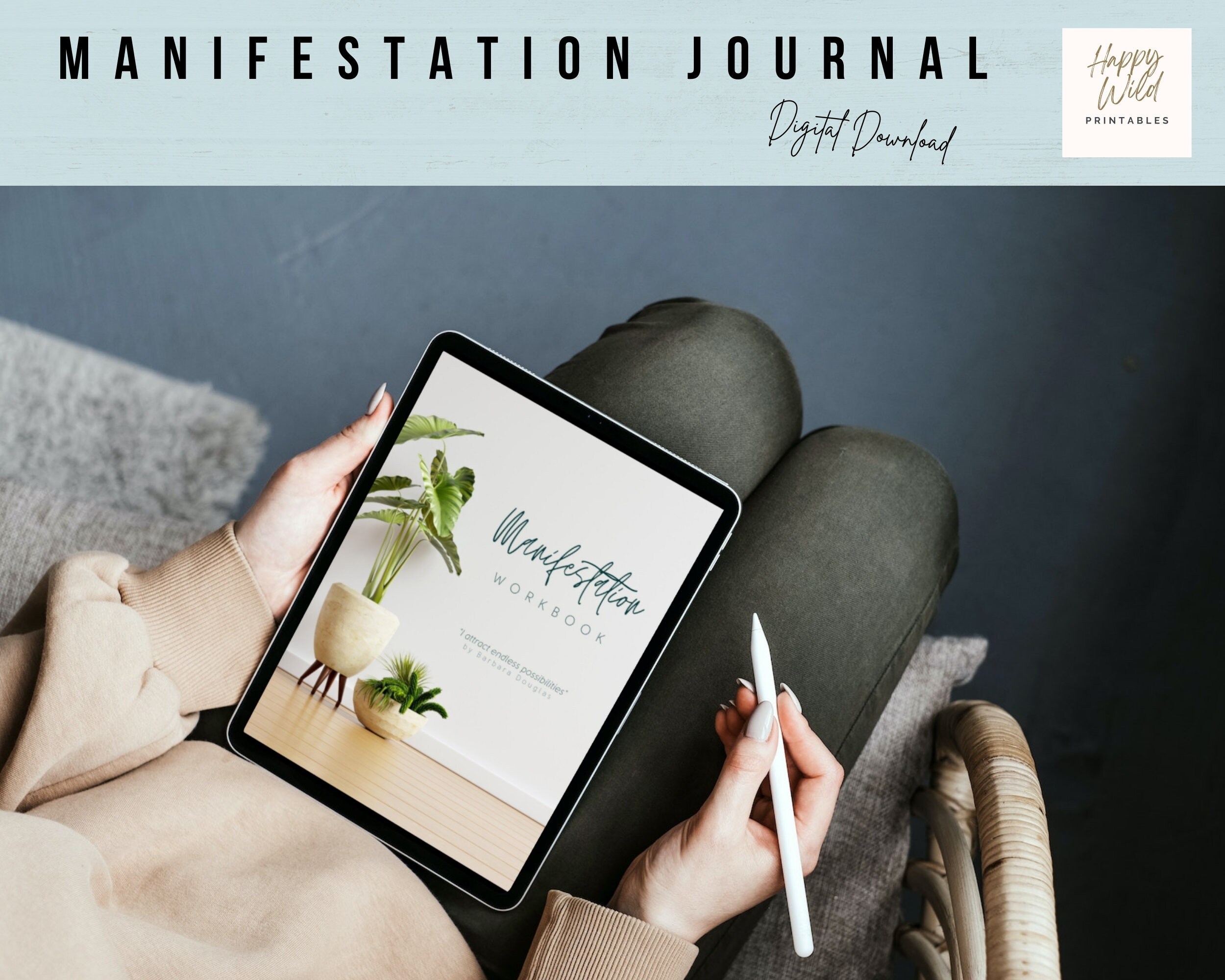 Digital Manifestation Journal | Power of Positivity | Self Discovery ...