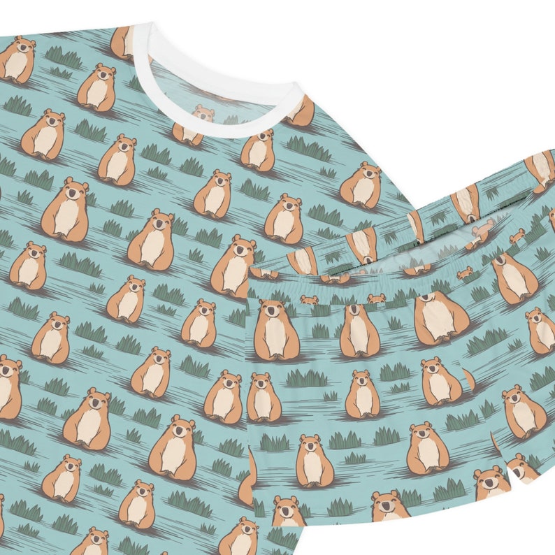 Capybara Pajama Set Cute Capybara Capybara Pajamas - Etsy