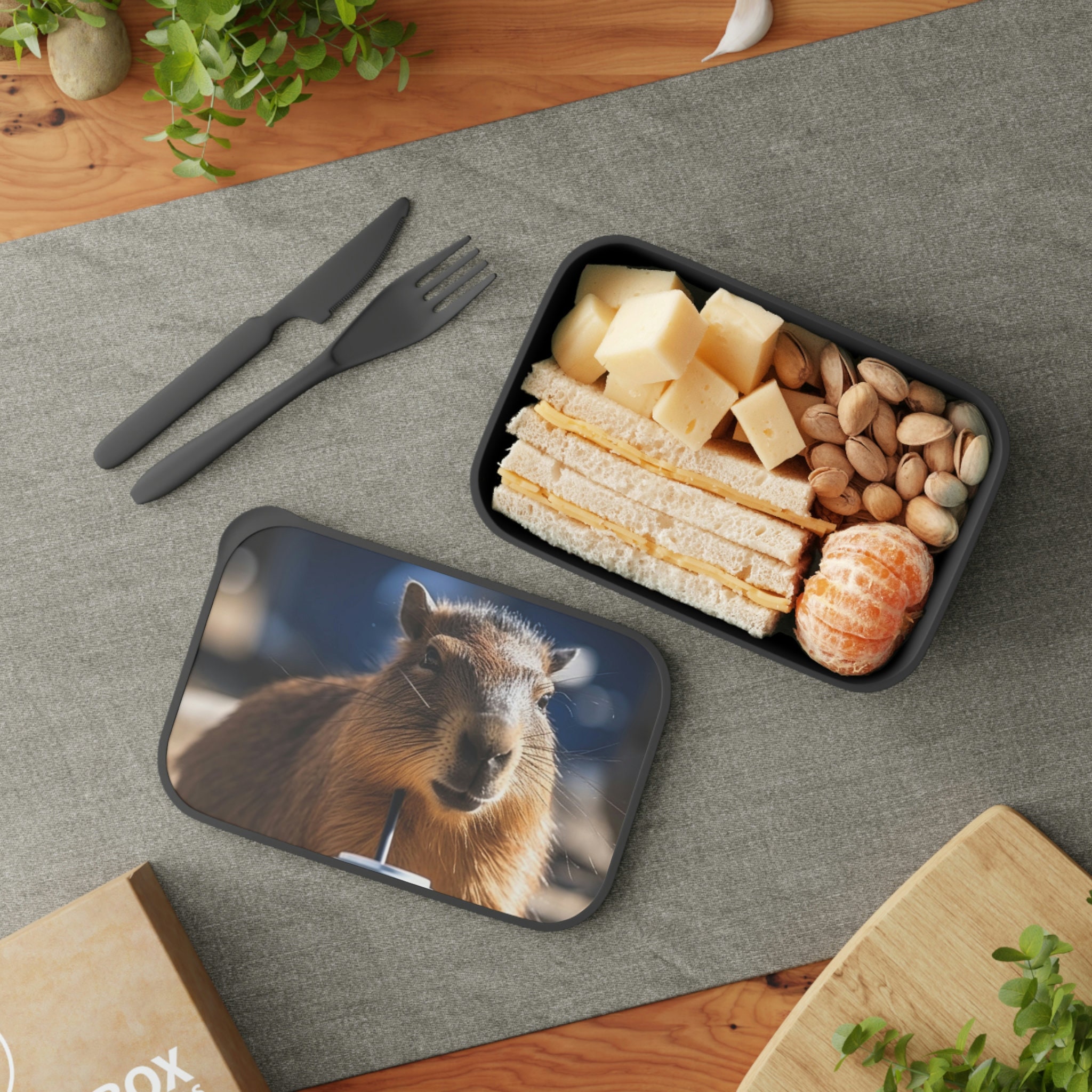 Capybara Bento Box Capybara Lunch Box Capybara Capybara Lovers Gift ...