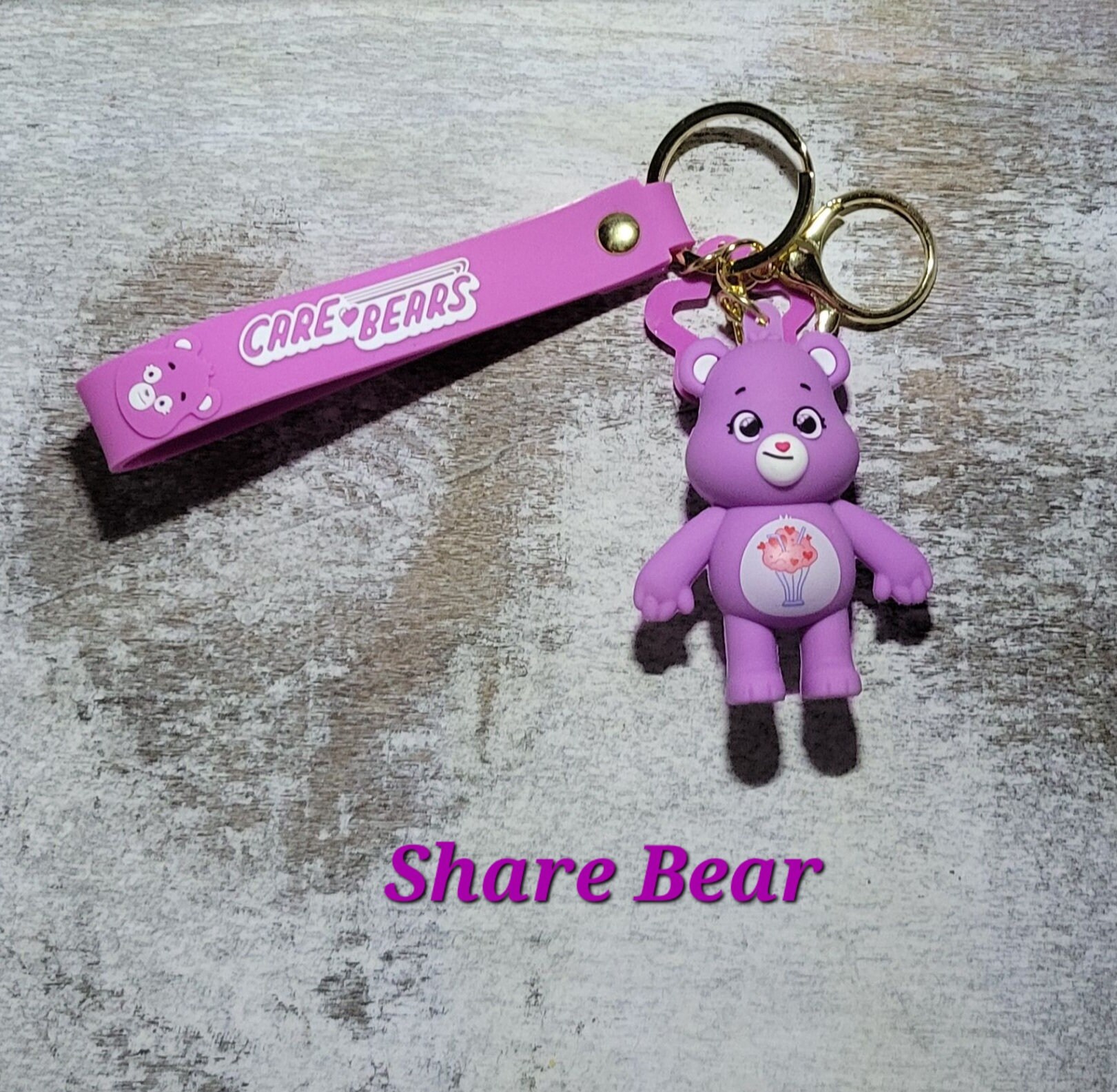 Care Bears Keychains, 3D Character Keychains, Bag Charm - Etsy