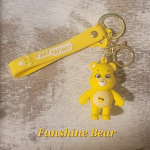 Care Bears Keychains, 3D Character Keychains, Bag Charm - Etsy